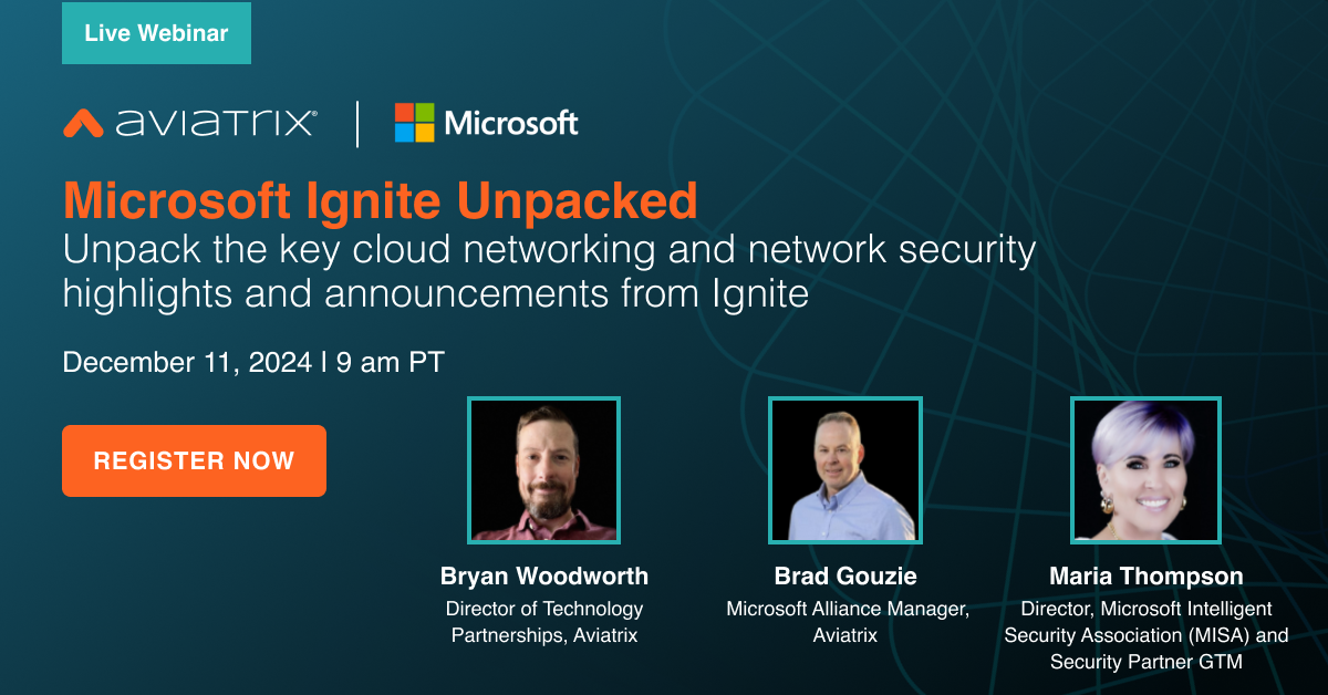 Microsoft Ignite Unpacked Webinar